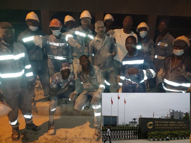 Fábrica de cimento da empresa CIF Luanda desaba e soterra seis ...